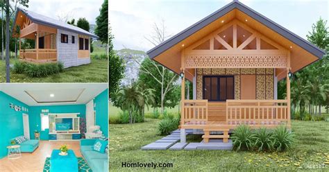 Amakan Half Concrete House Design And Blue Interior ~ Housedesigns