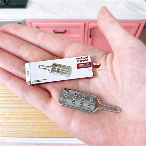 Miniature Real Cooking Cheese Grater Tiny Cooking Store Real Mini World
