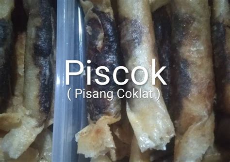 Resep Piscok Pisang Coklat Oleh Mursita Afriyanti Siysi Cookpad
