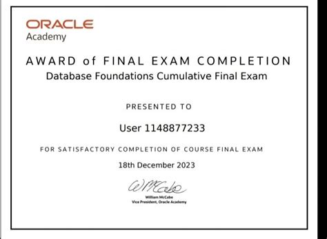 Shagun Pundir On Linkedin Oracle Dbms Oracleacademy Database Oraclecertification Sql