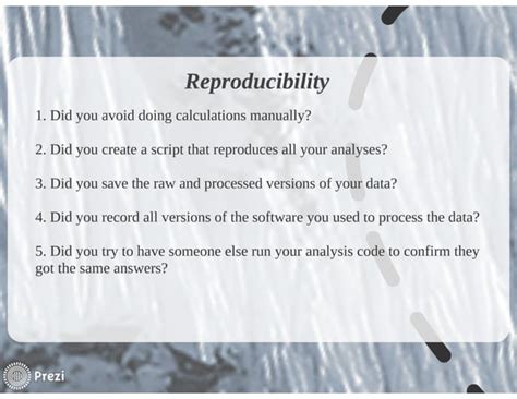 The Elements Of Data Analytic Style Checklisti Ppt