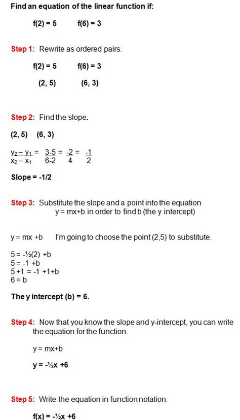 A Great Example Of A Linear Function Linear Function Linear Algebra