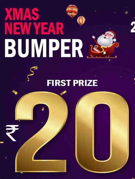 Kerala Lottery Christmas New Year Bumper Br 95 Result 2024 Lucky Draw