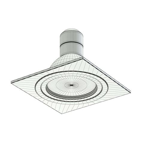 Black Halogen Light 3d Model By Cgaxis