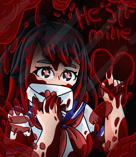 Ayano Aishi Nightmare7six Illustrations ART Street