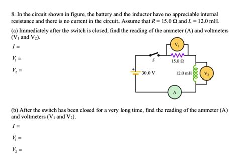SOLVED In The Circuit Shown In The Figure The Battery And The