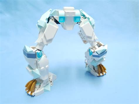 Moc Review Moc 135314 Ice Dragon Warrior Rebrickable Build With Lego