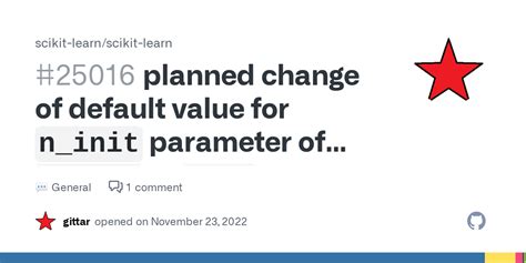 Planned Change Of Default Value For N Init Parameter Of Kmeans To