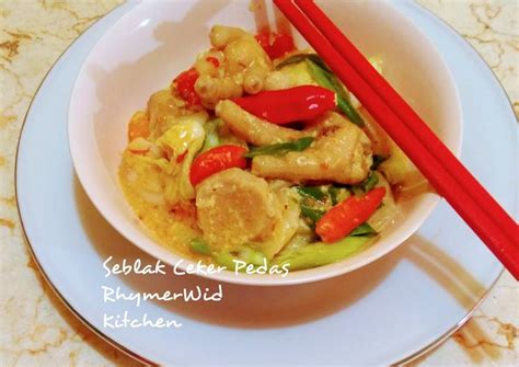 Resep Seblak Ceker Pedas Oleh Rhymerwid Kitchen 🍀🌷 Cookpad