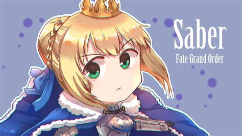 Timelapse Artoria Pendragon Chibi Youtube