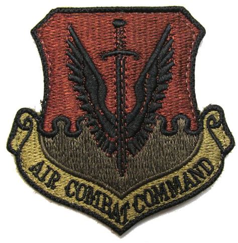 U S Air Force Air Combat Command Ocp Patch Spice Brown Military Uniform Supply Inc