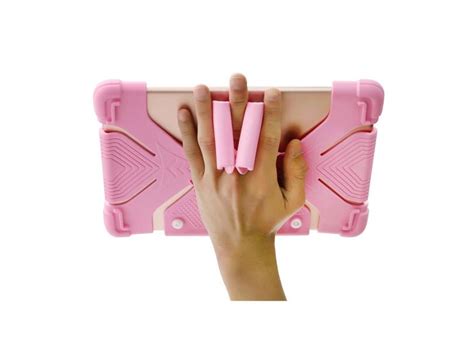 CAPA UNIVERSAL DE SILICONE PARA TABLET ROSA GEONAV UN P o Melhor Preço é no Zoom