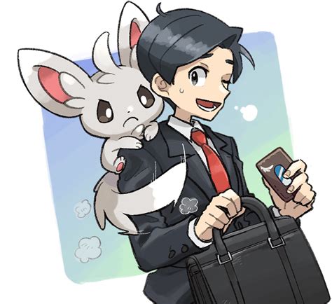 Kokesa Kerokero Minccino Office Worker Pokemon Nintendo Pokemon