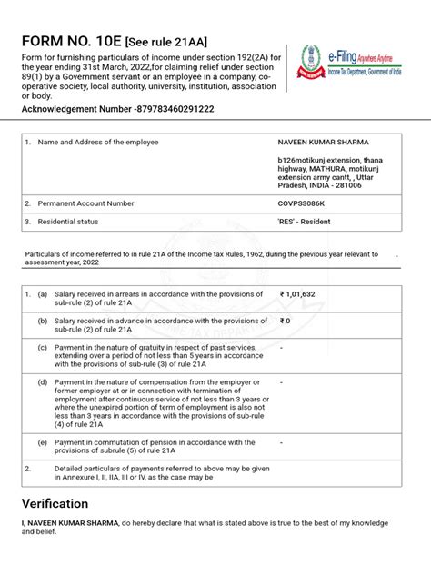 Form 10efiled Form Pdf Employment Taxes