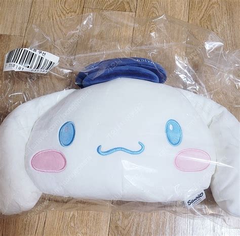 이디야 산리오 캐릭터 시나모롤 얼굴 인형 쿠션 비닐미개 기타운동화 관련용품 중고나라