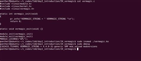 Vermagic In Linux Device Driver