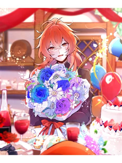 Klee Diluc And Kaeya Genshin Impact Drawn By Grnl Gnsn Danbooru