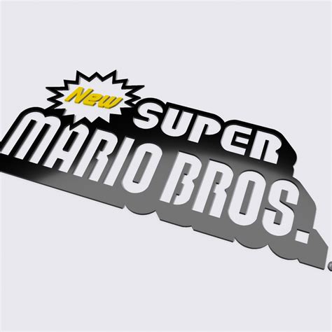 Super Mario Brother Logo Patchpremium M Super Mario Bros Brothers Head