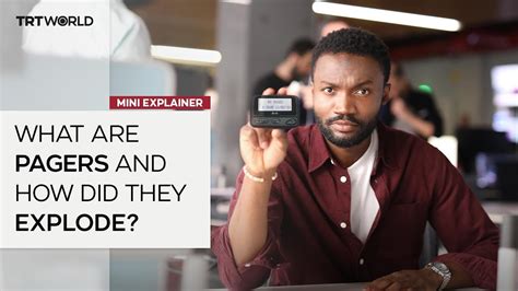 What Are Pagers And How Did They Explode In Lebanon And Syria Youtube