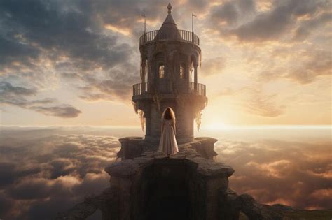 Premium Ai Image The Princess Locked Away In A Tower With Only Her