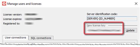 Entering License Keys