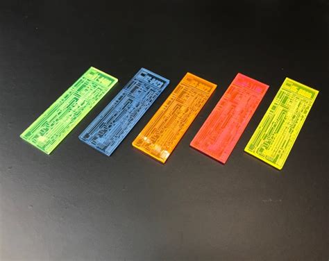 Star Trek Isolinear Chips Tng Set Etsy