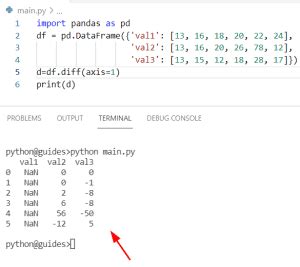 Python NumPy Diff With Examples Python Guides