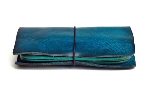 Genuine Leather Long Wallet Leather Womens Wallet Clutch For Etsy