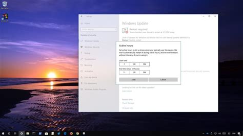 How To Adjust Active Hours In Windows 10 Windows Bulletin