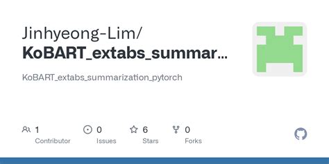 github jinhyeong lim kobart extabs summarization kobart extabs