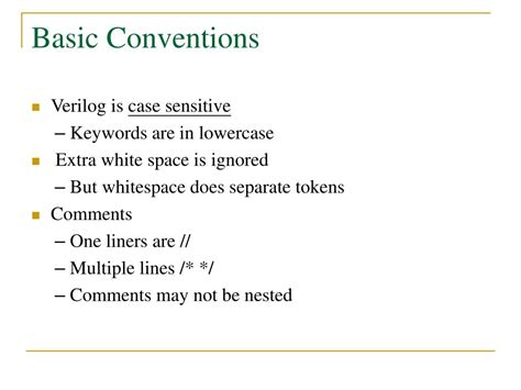 Ppt Verilog Hdl Powerpoint Presentation Free Download Id 5599387