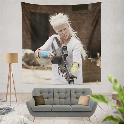 Chappie Movie Yo Landi Yolandi Visser Wall Hanging Tapestry