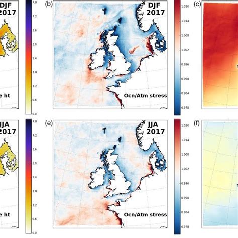 Seasonal Mean Of Wave Model Simulated Ad Significant Wave Height
