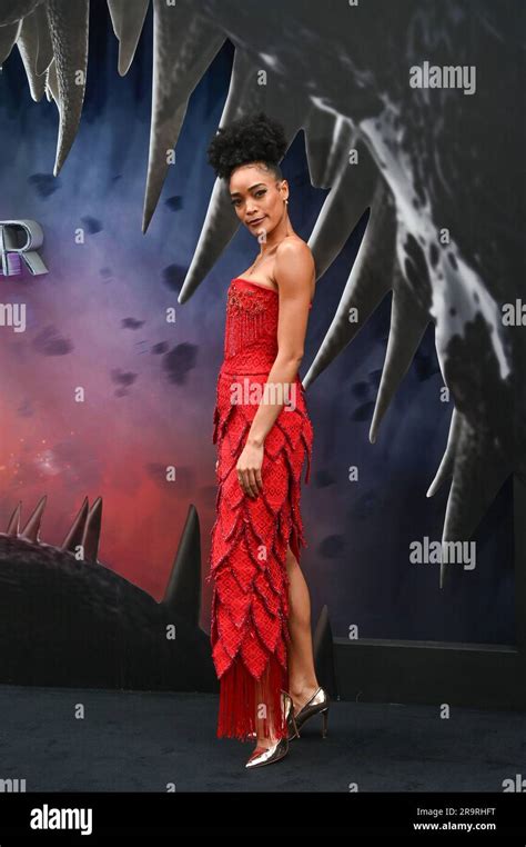 London Uk June 28 2023 Cassie Clare Attends The Uk Premiere Of The