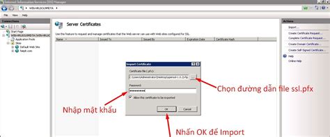 Cài đặt SSL lên Windows Server sử dụng IIS 2024 BẮC VIỆT