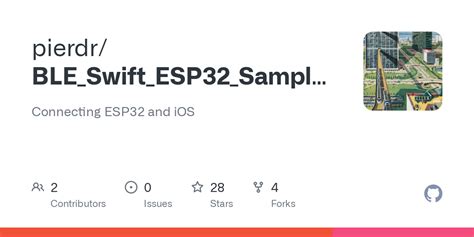 GitHub Pierdr BLE Swift ESP32 SampleProject Connecting ESP32 And IOS