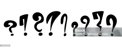 손으로 그린 낙서 물음표 낙서 마커 질문 포인트 문장 부호 질문 표시 흰색 배경에 검은색 벡터 그림입니다 가리키기에 대한 스톡 벡터 아트 및 기타 이미지 Istock