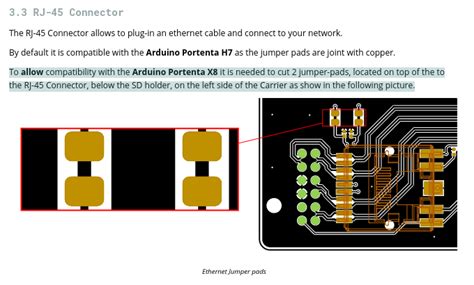 Portenta X8 On Breakout Board Eth0 Not Working Portenta X8 Arduino
