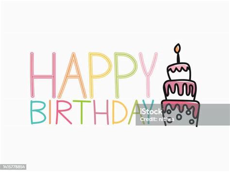 귀여운 케이크 생일 파티 벽지 배경 레이블 배너 포장 카드 등 벡터 디자인에 대한 기념일과 같은 행복한 행사를위한 컵 케이크와