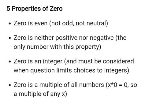 Zero Definition