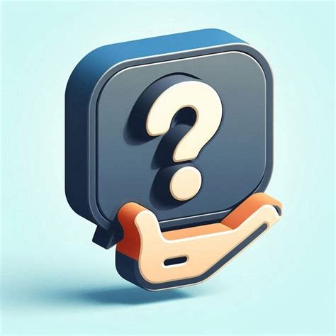 Speech Bubble With Question Mark Faq Support Help Concept 3d Vector Icon Cartoon Minimal Style