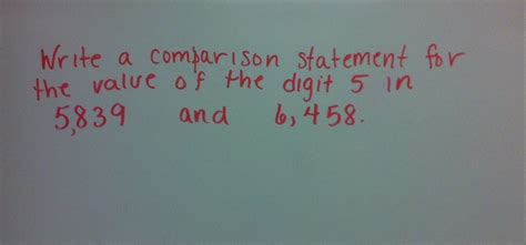 Comparing The Value Of Digits In Different Numbers Check Out Our Busy