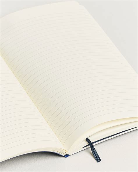 Moleskine Ruled Soft Notebook Large Sapphire Blue At