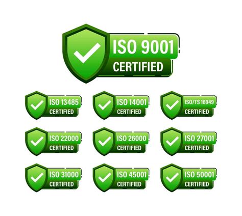 Yo asi certificado conjunto sello y etiquetas calidad administración