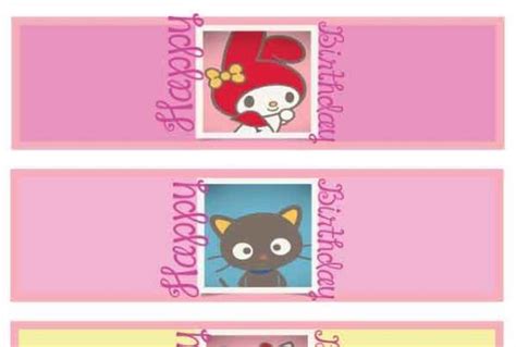 Hello Kitty Printables Silverware Wraps Mandys Party Printables