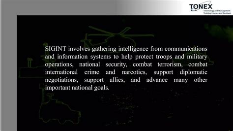 Sigint Training Course Signals Intelligence Sigint Training Bootcamp