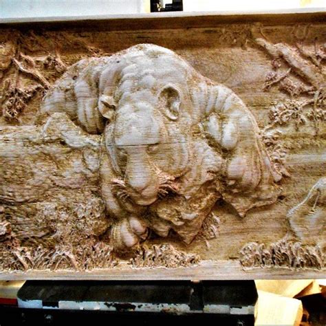 3d STL Model For CNC Router Engraver Carving Machine Relief Etsy