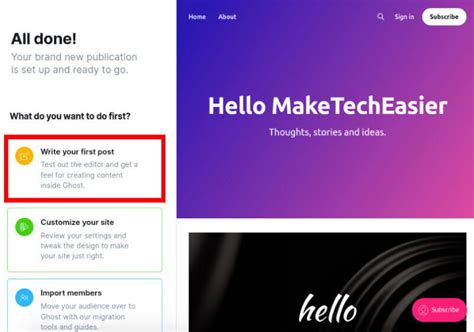 How To Self Host And Install Ghost On Your Linux Server Make Tech Easier