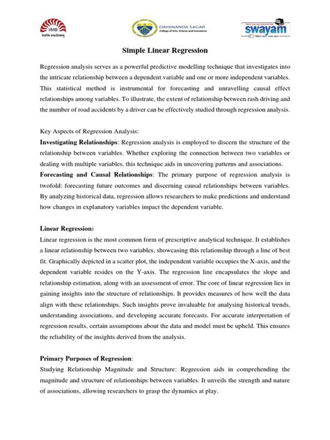 w6 l4 simple linear regression pdf coefficient of determination