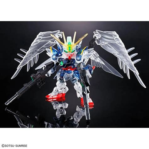 Sd Gundam Cross Silhouette Wing Gundam Zero Ew Clear Color P Bandai
